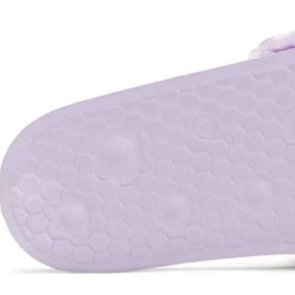 Puma | Shoes | Fenty By Puma Orchid Bloom Faux Fur Slides | Poshmark